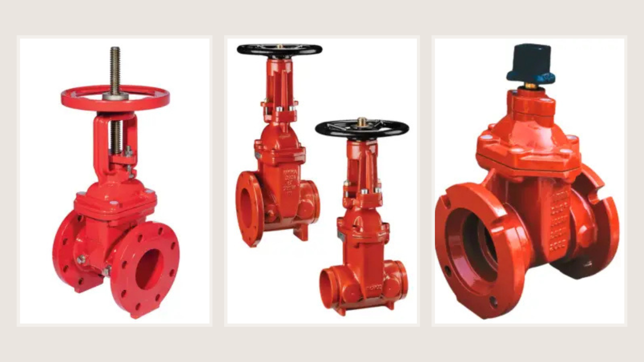 Types of valves used in fire fighting systems - Carewater Solutions